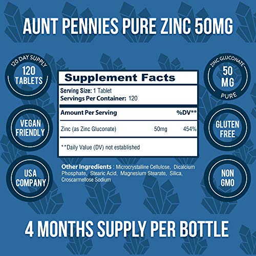 zinc tablets for immune health