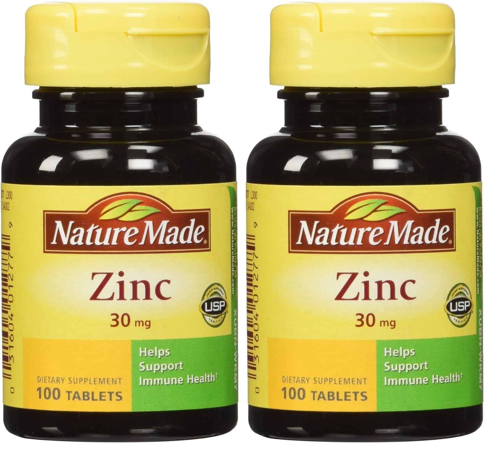 Zinc tablets for overall health support