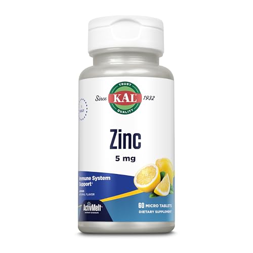 Zinc tablets for overall vitality