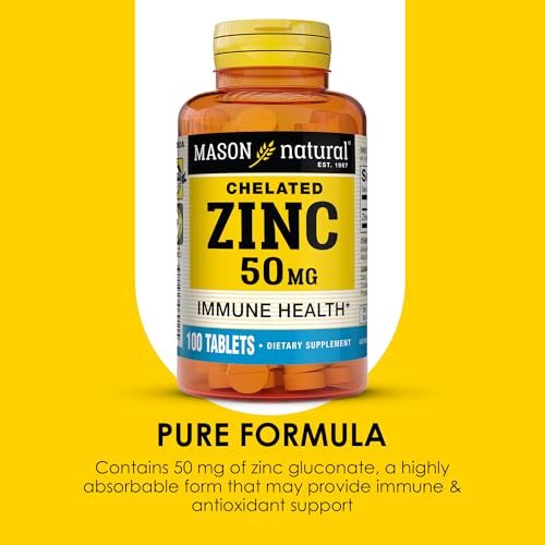Zinc tablets for skin health