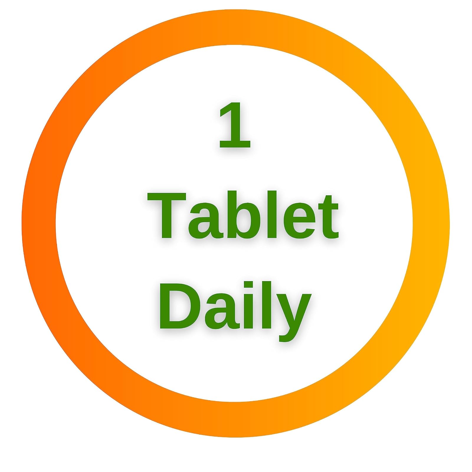 Zinc tablets for skin health