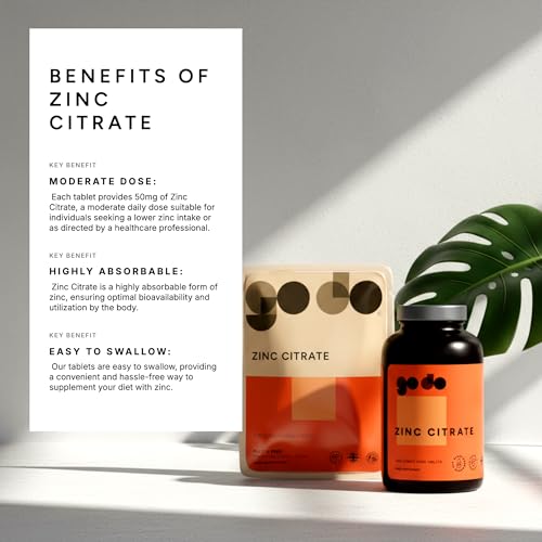 zinc tablets for skin health