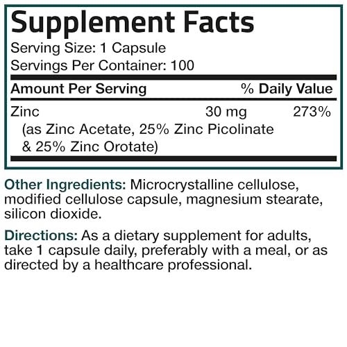 Zinc Triple Play for daily nutrition