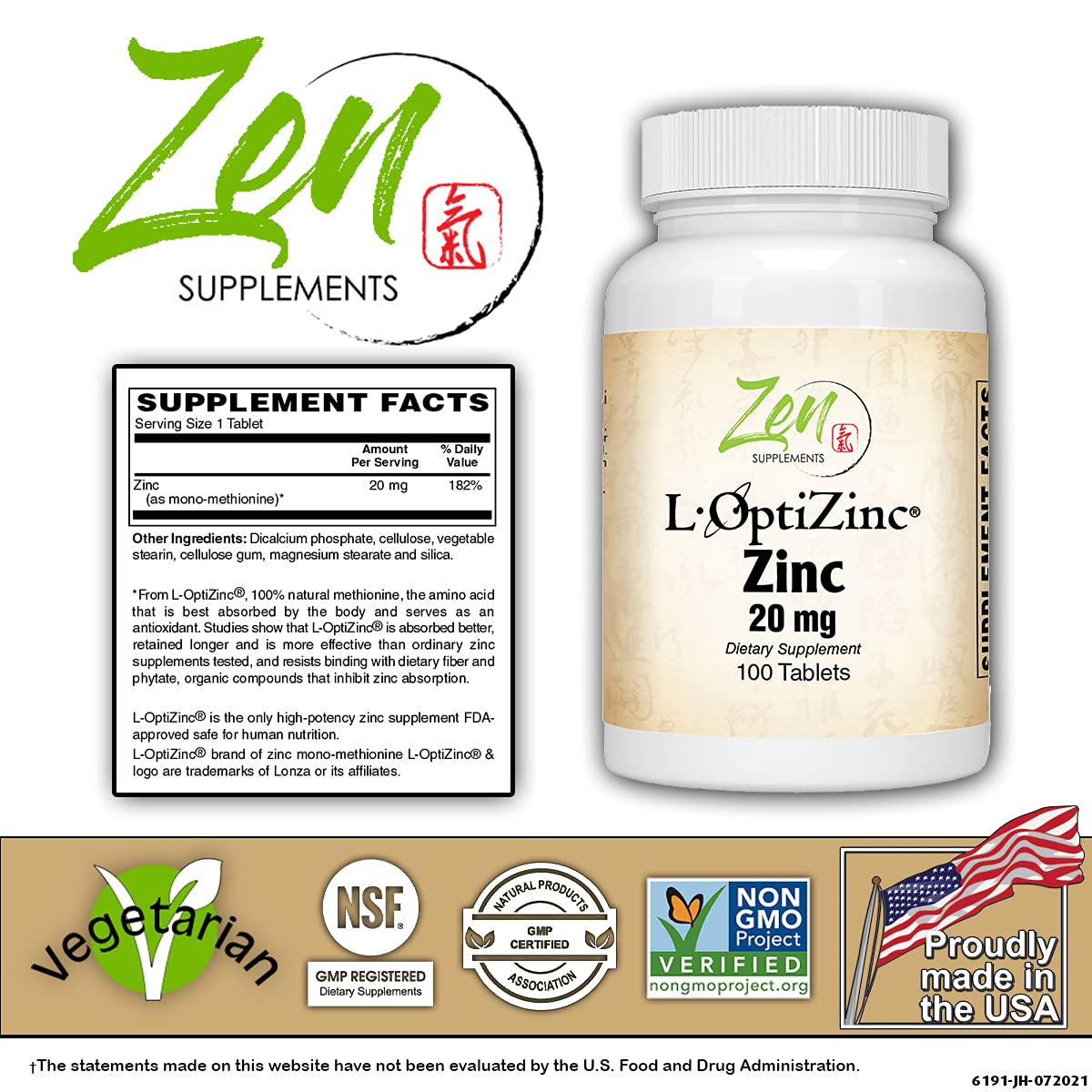 zinc vitamin for daily health