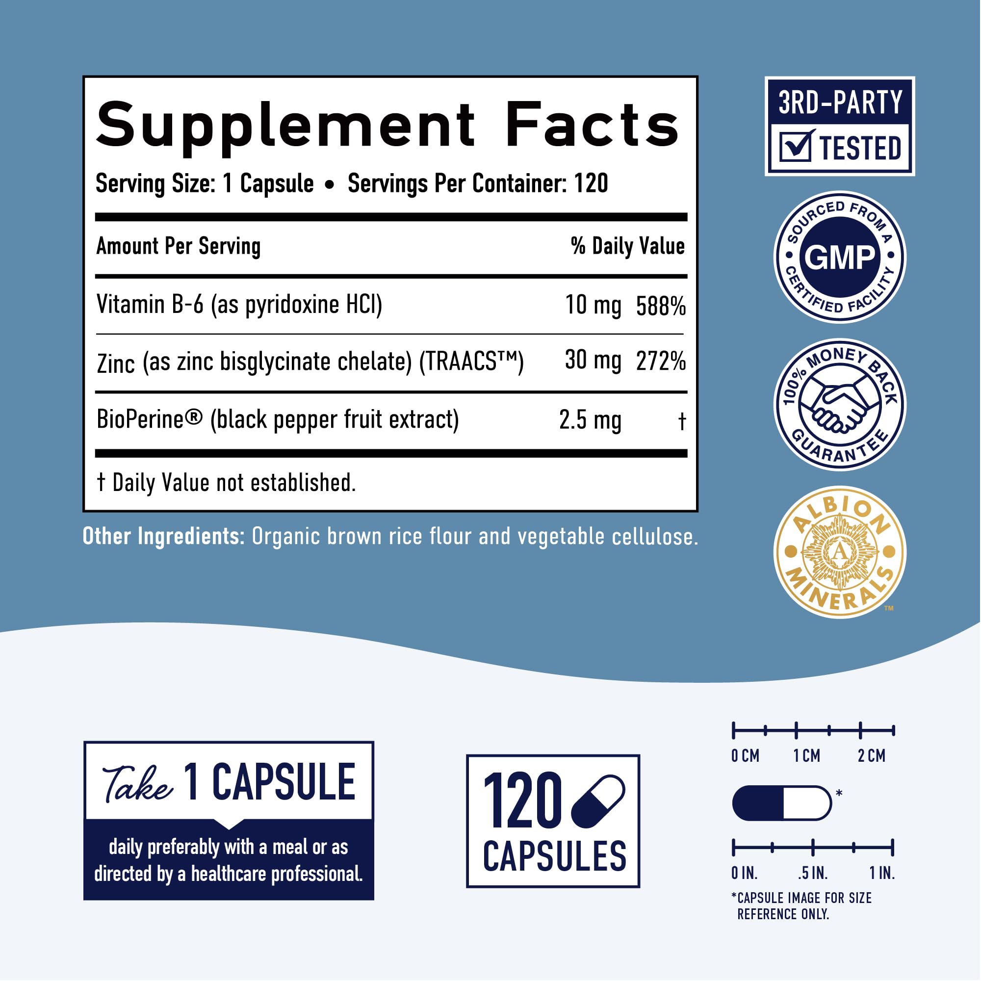 zinc vitamin for daily nutrition