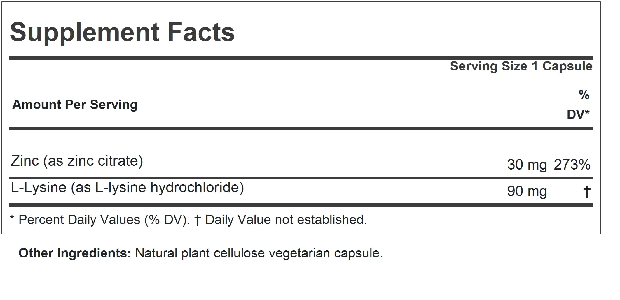 Zinc vitamin for enhanced absorption