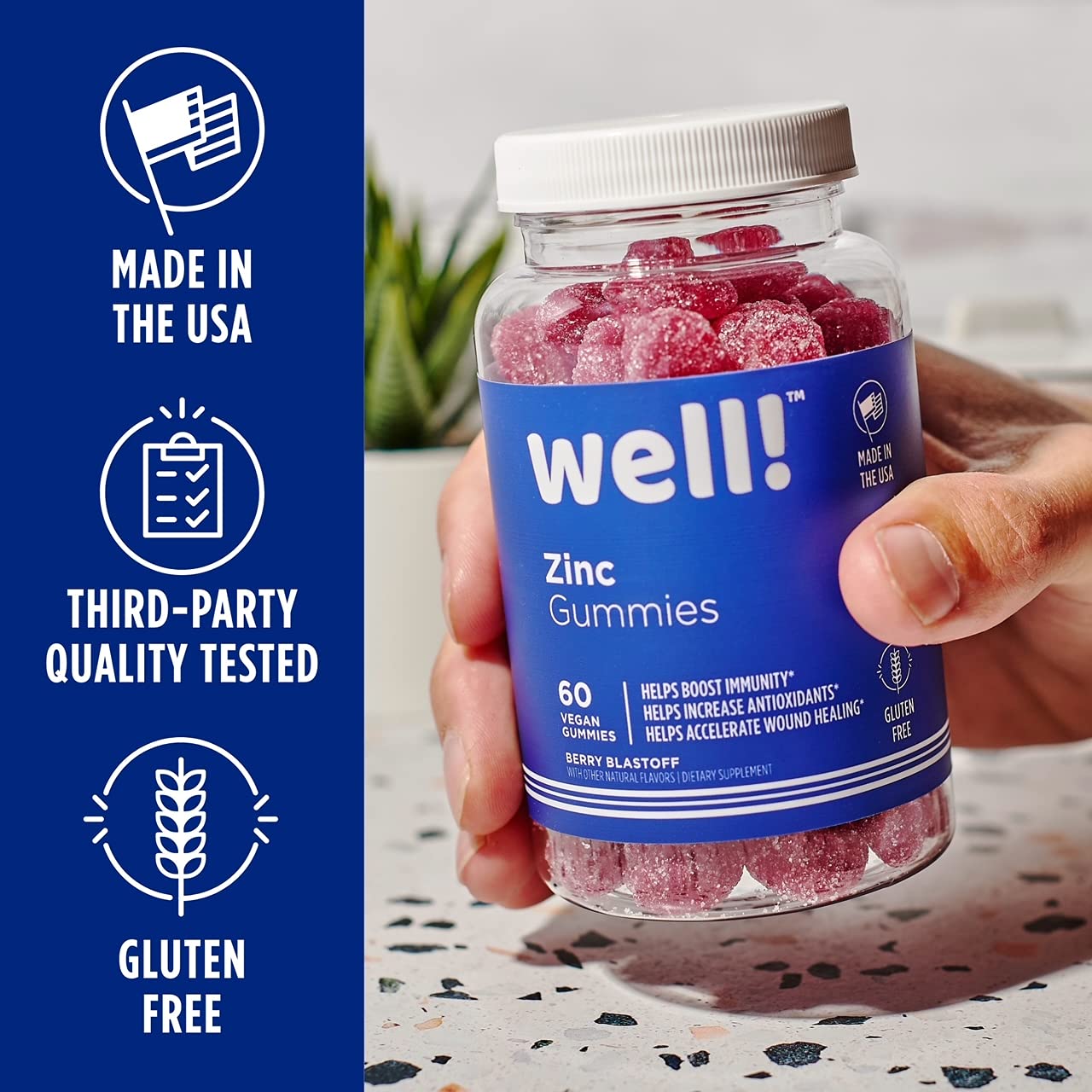 zinc vitamin for healthy skin