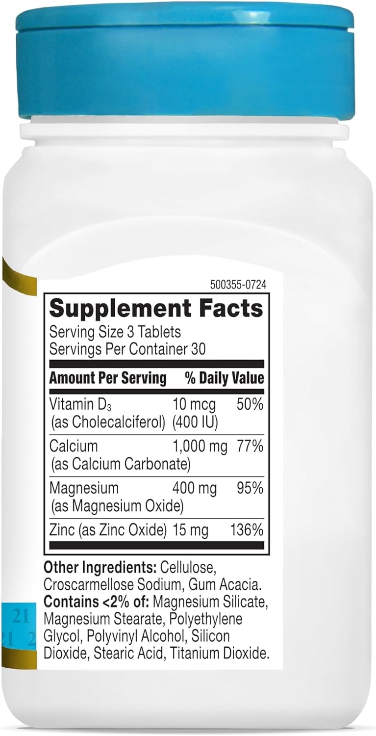 Zinc vitamin for immune support