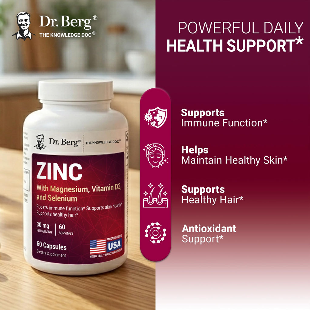 zinc vitamin for natural energy