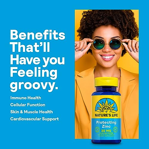 Zinc vitamin for overall wellness