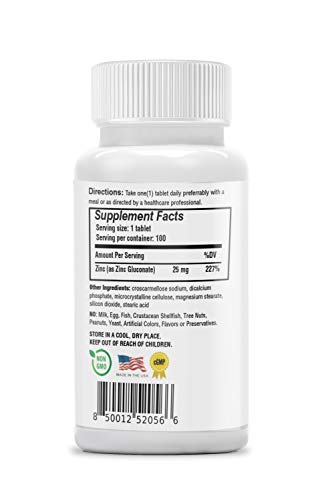 Zinc vitamin for overall wellness