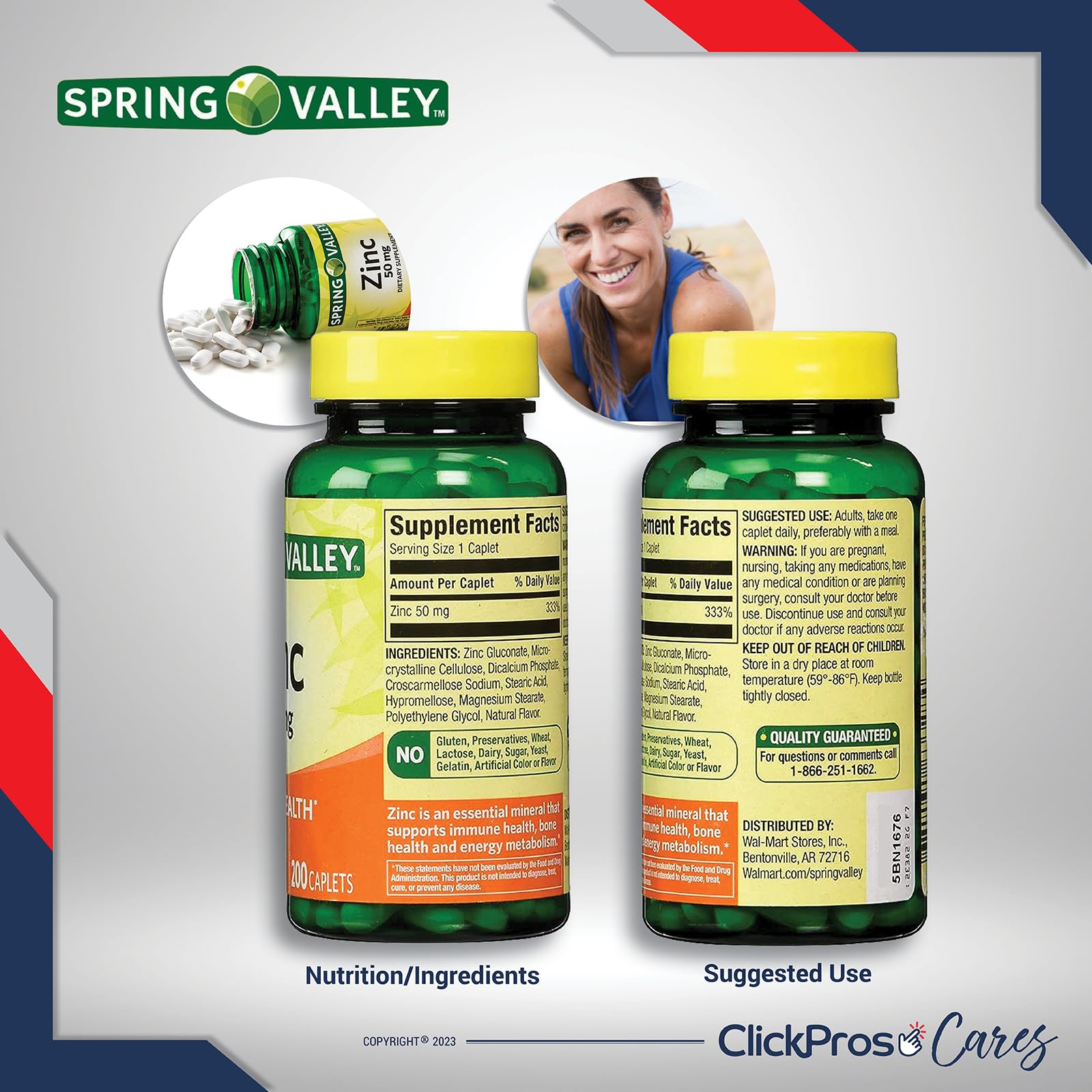 Zinc vitamins for daily health