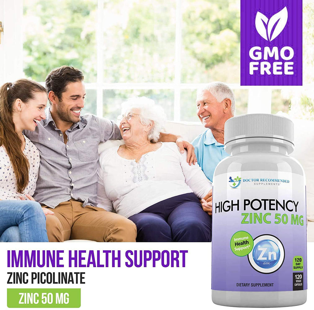 Zinc vitamins for daily wellness