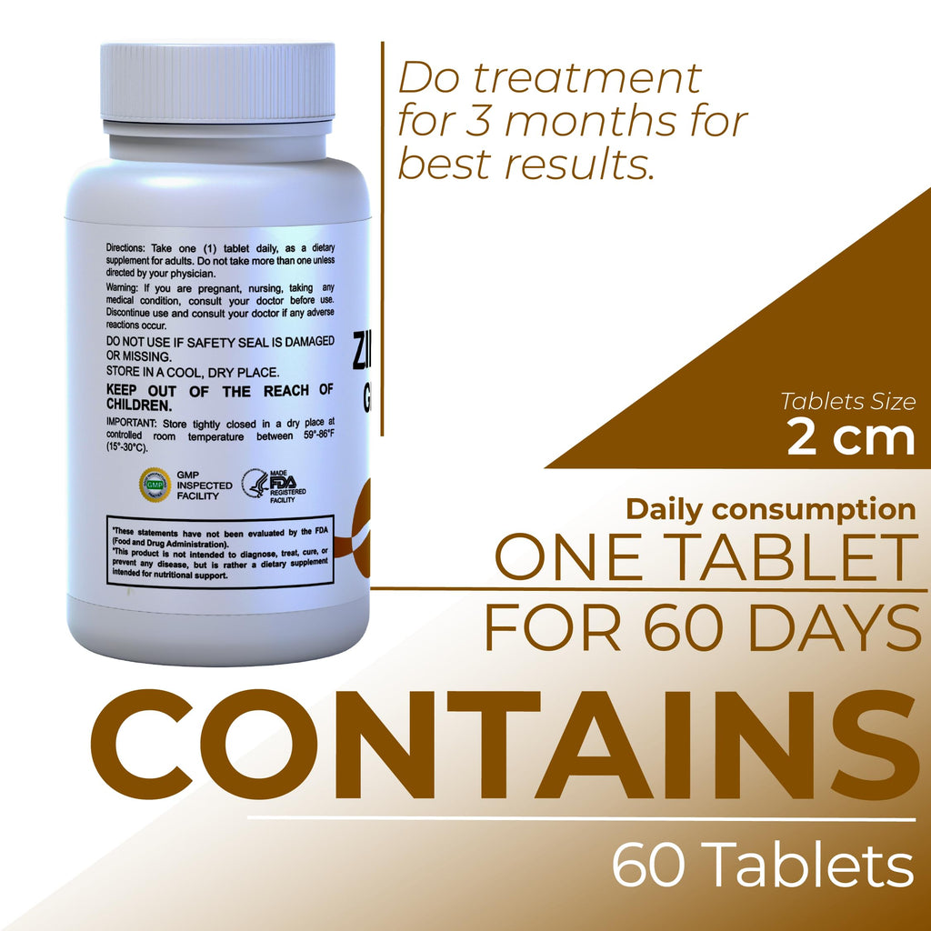 Zinc vitamins for overall health