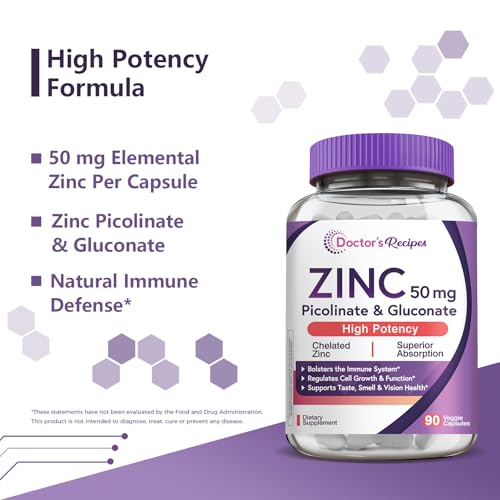 zinc vitamins for overall wellness