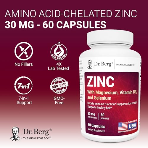 zinc with vitamin D for skin health