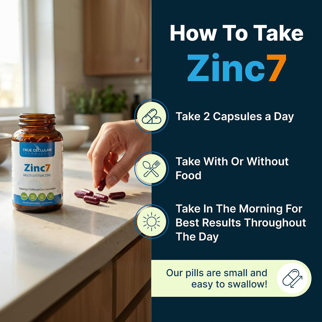 Zinc7 capsules for energy boost