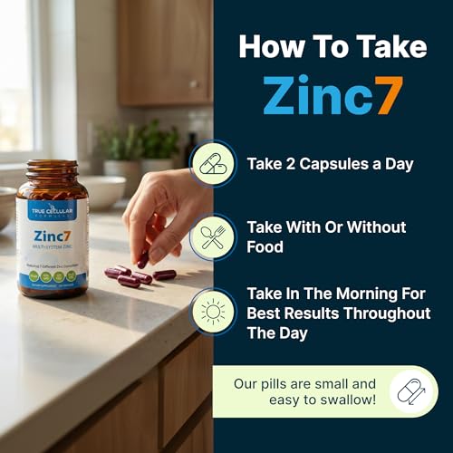 Zinc7 capsules for overall wellness