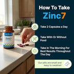 Zinc7 capsules for overall wellness