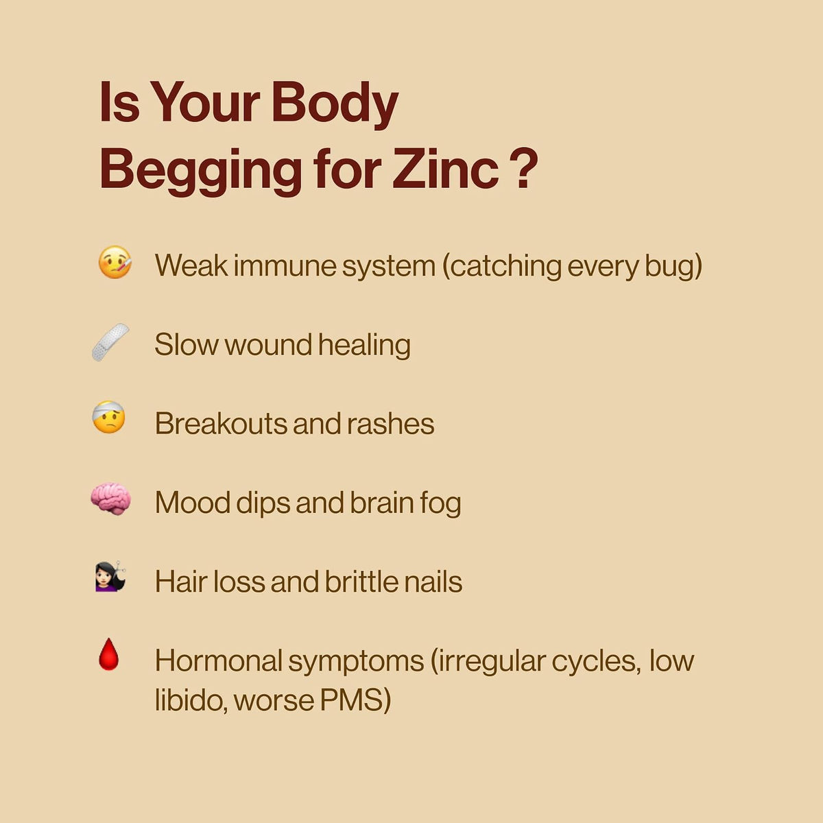 ZincPlus+ for daily wellness support