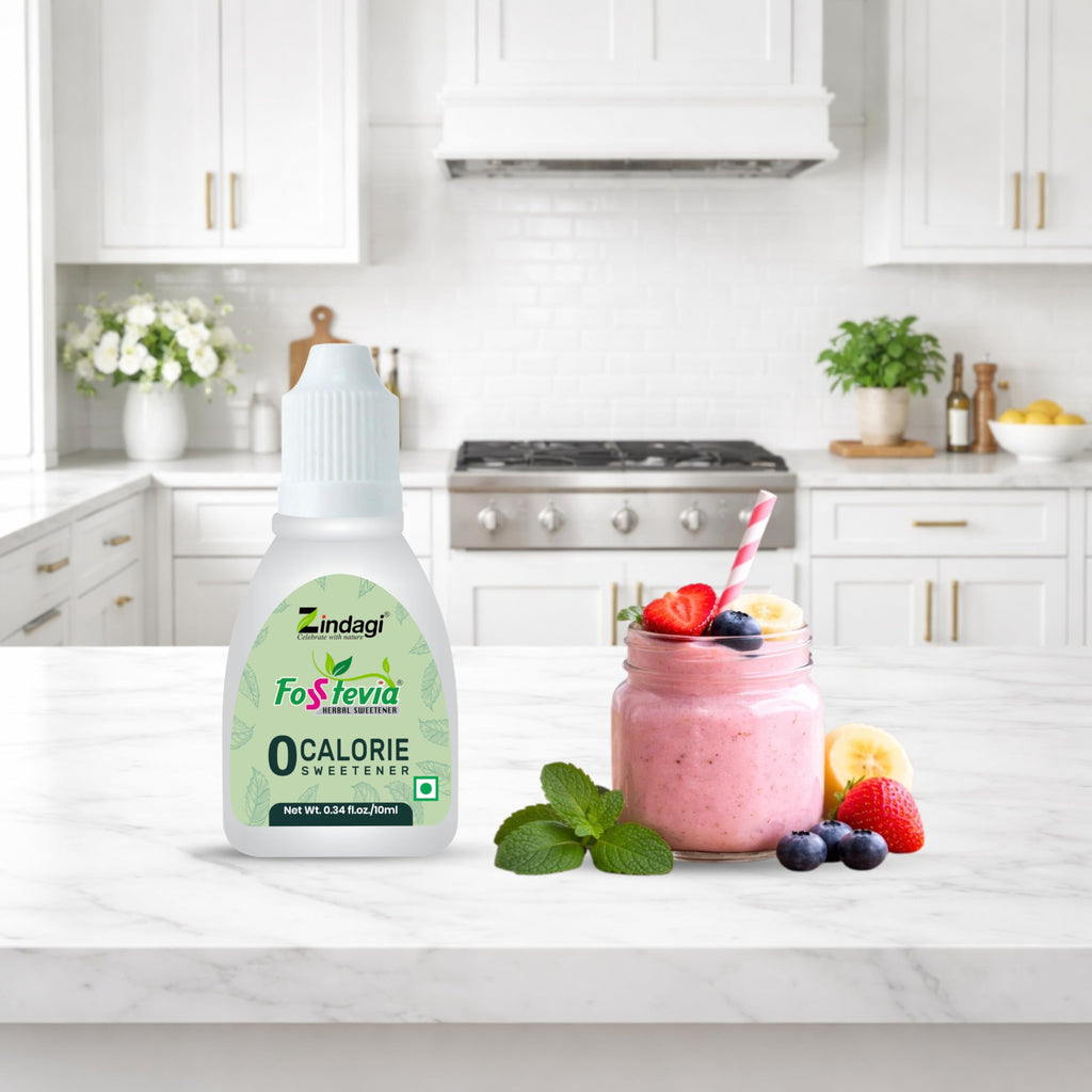 Zindagi stevia for family-friendly sweetness