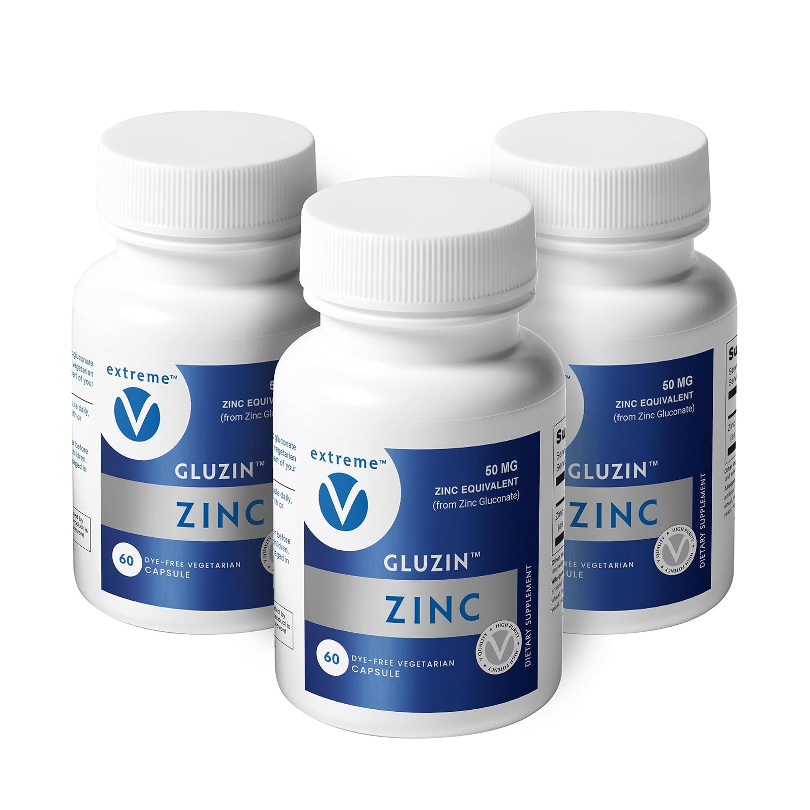 Zing Zinc Gluconate vegetarian capsules