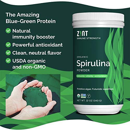 Zint spirulina for healthy lifestyle