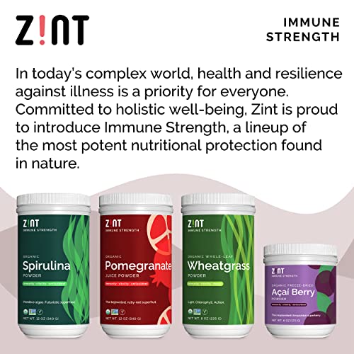 Zint spirulina for vegan diet