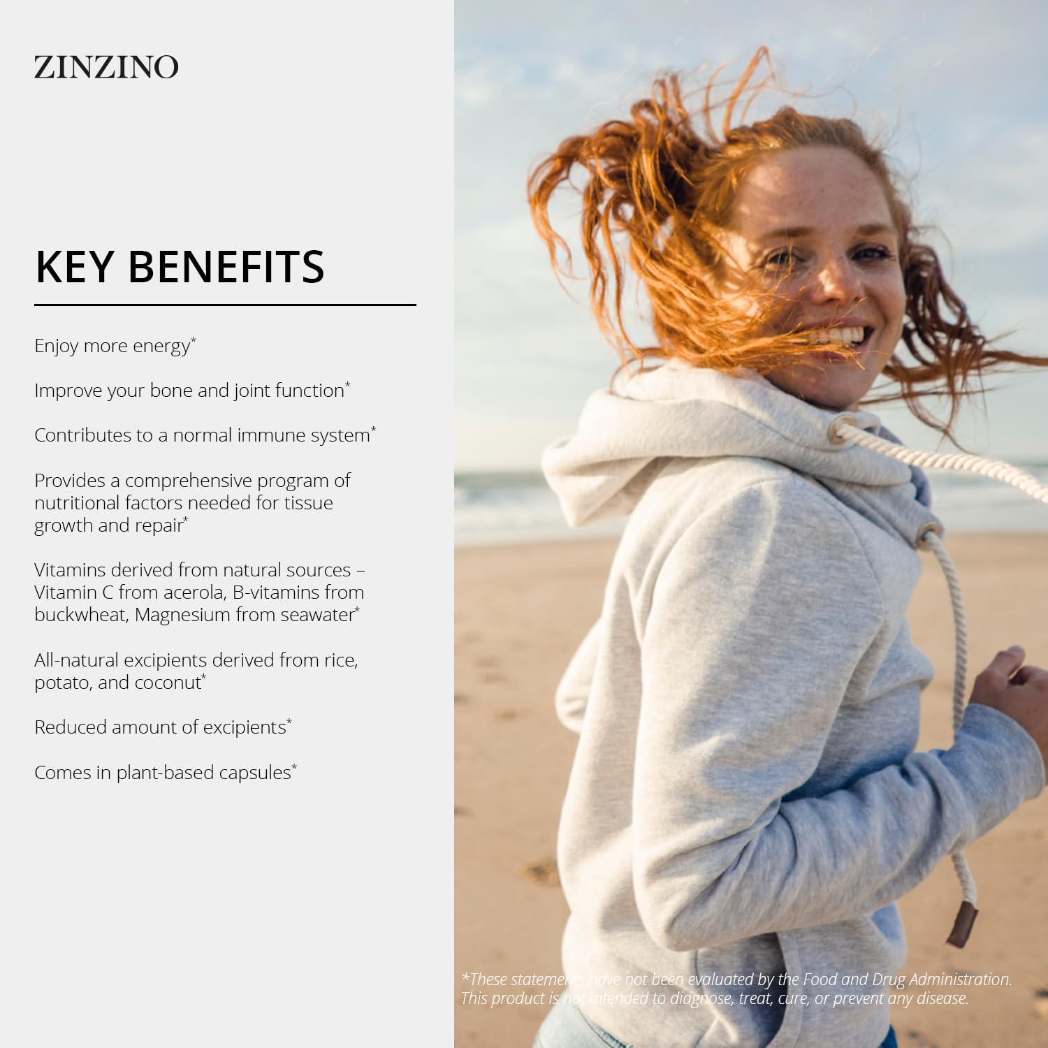 Zinzino blended vitamins for vitality