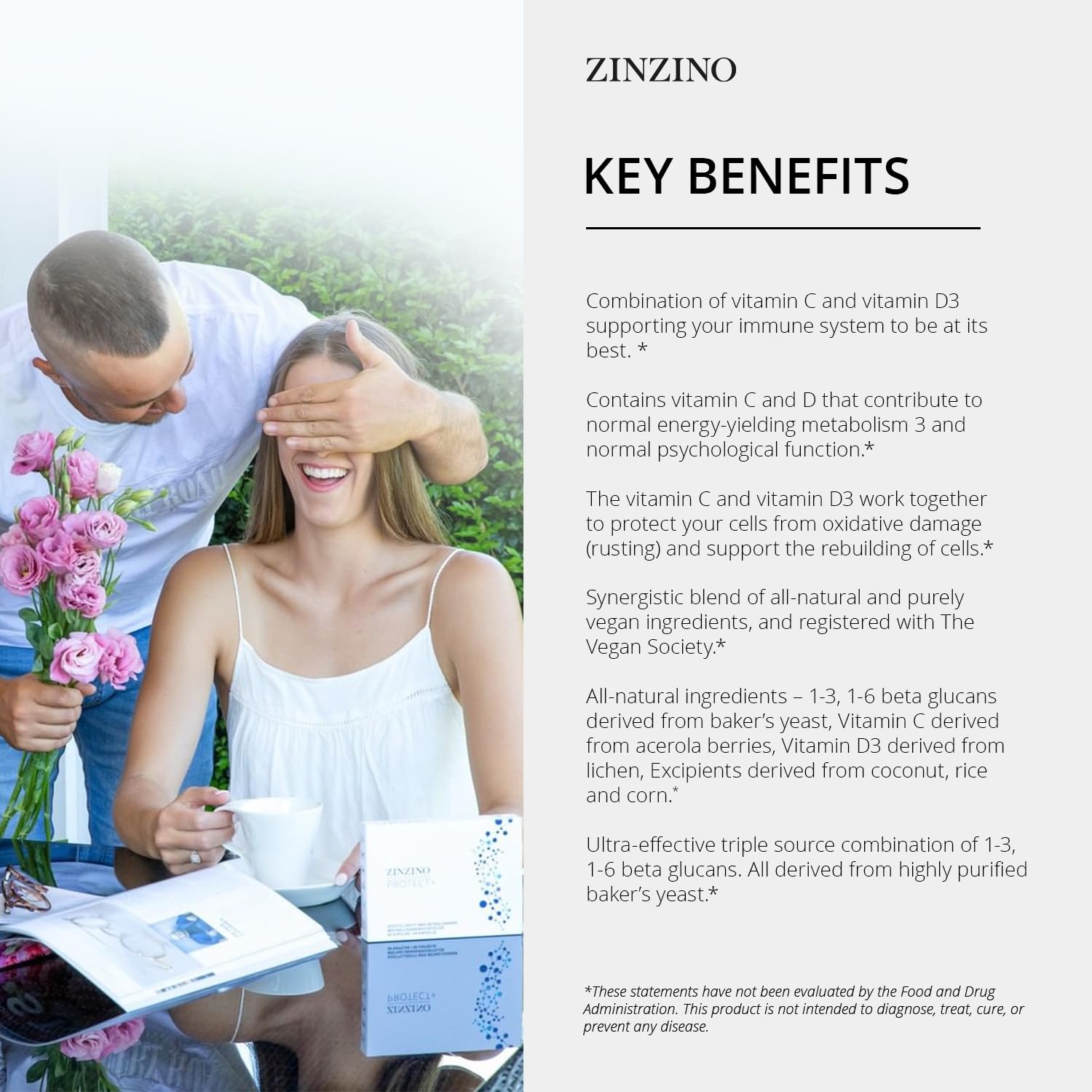 Zinzino blended vitamins for vitality