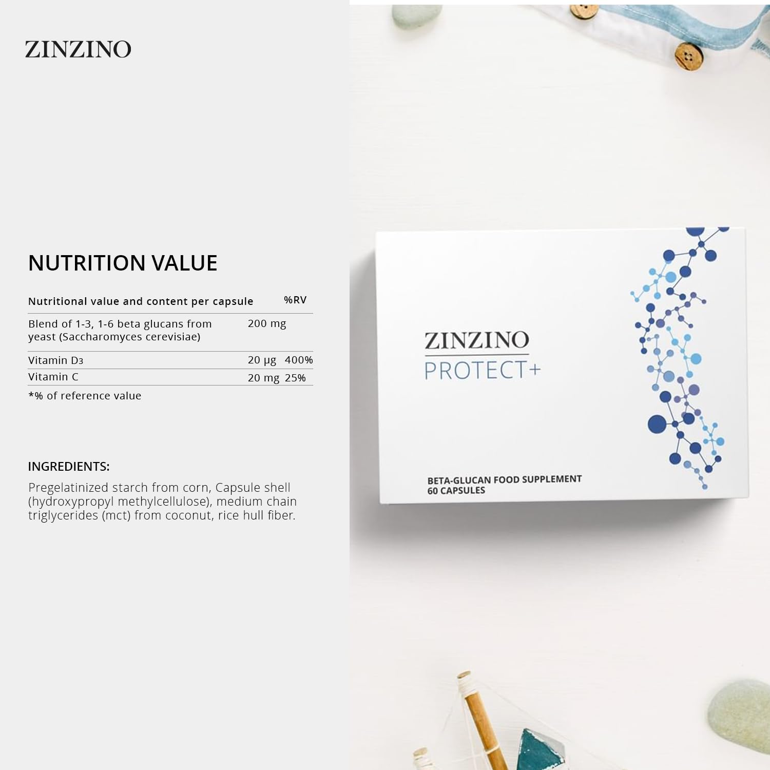 Zinzino capsules for balanced health
