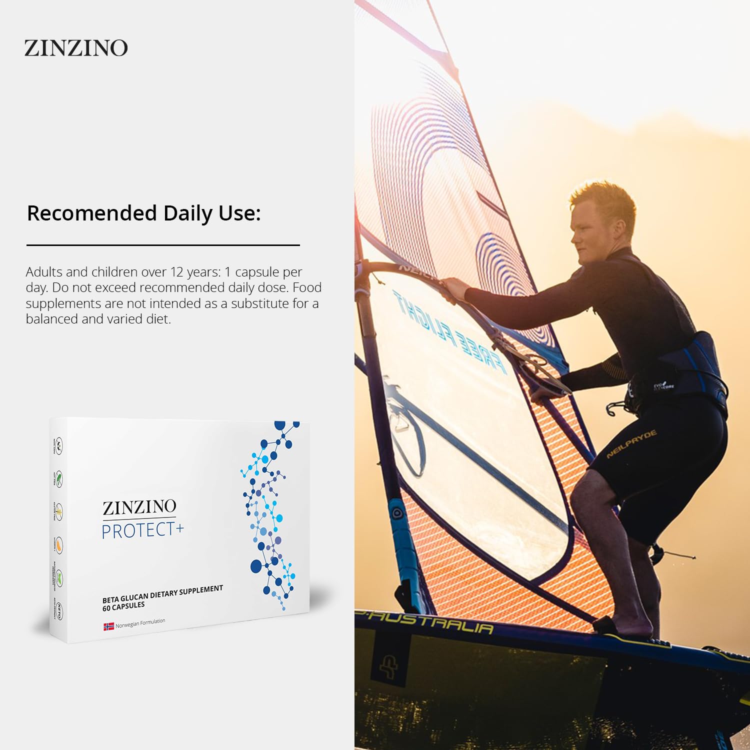 Zinzino Protect+ for daily nutrition