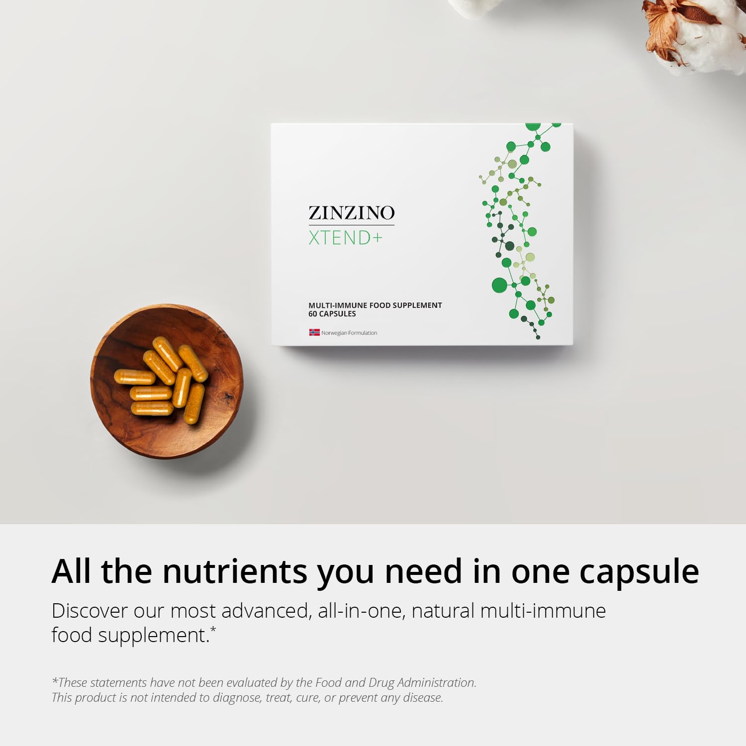 Zinzino Xtend+ antioxidants for health