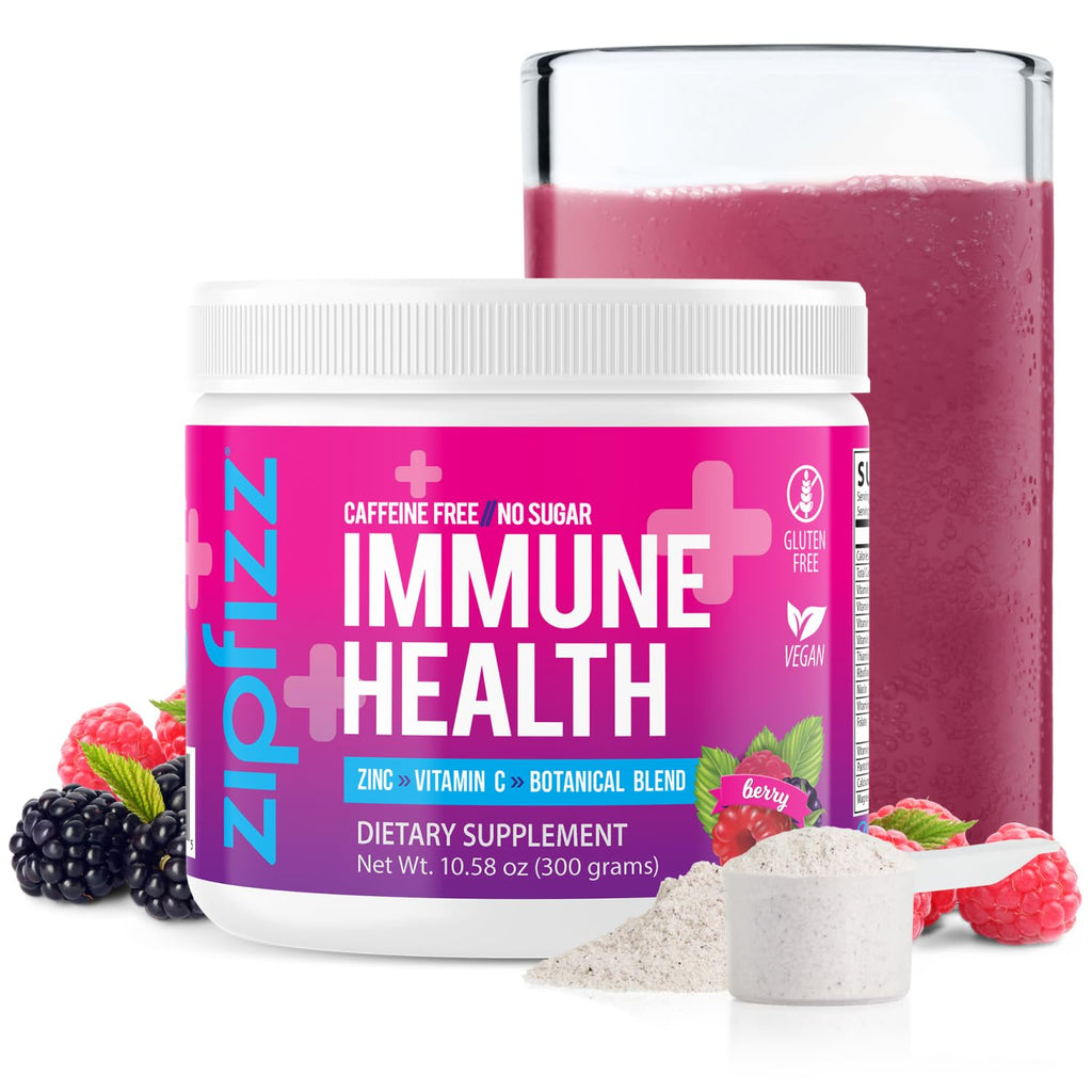 Zipfizz immune booster powder berry
