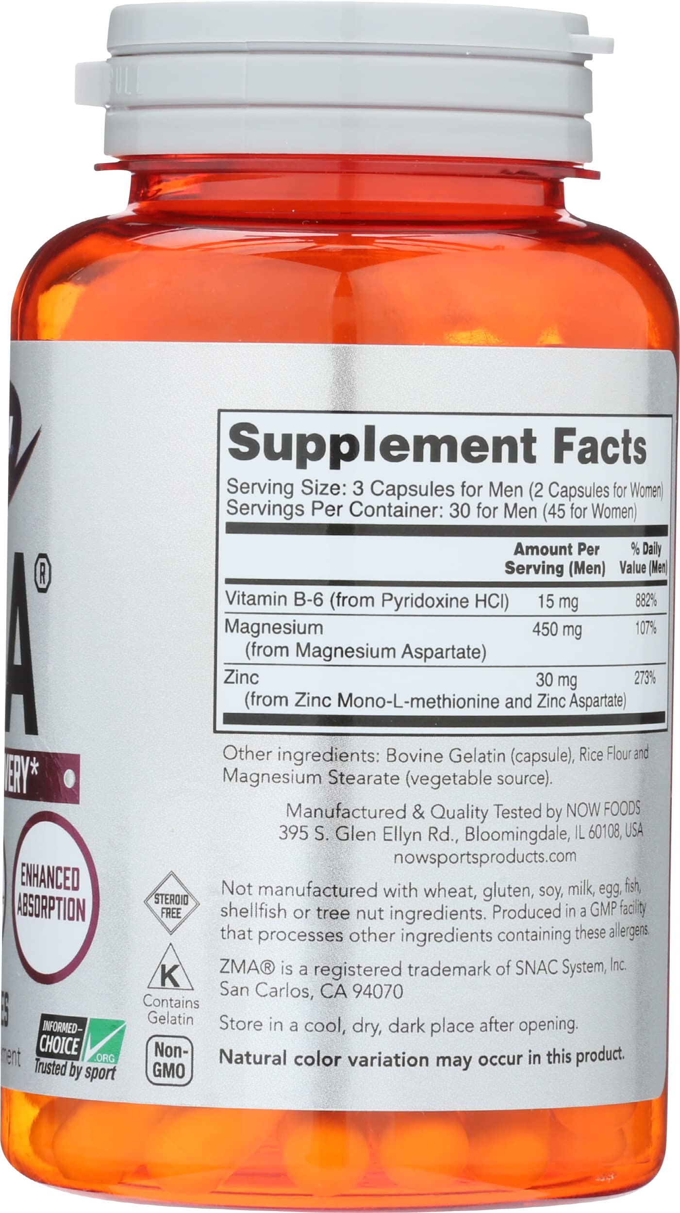 ZMA for enhanced strength training