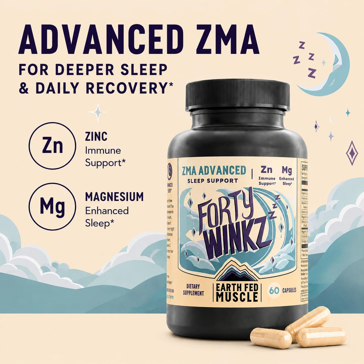 ZMA formula for restful sleep