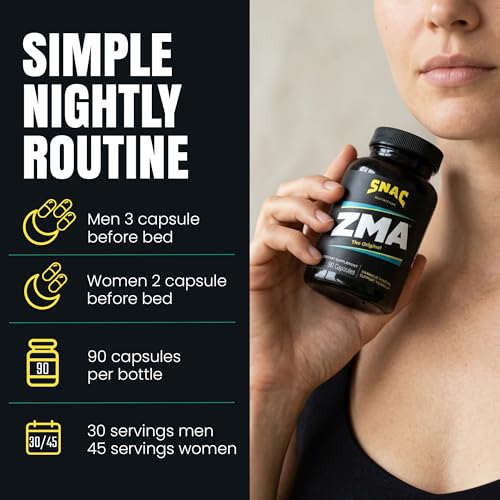 ZMA supplement for sleep support