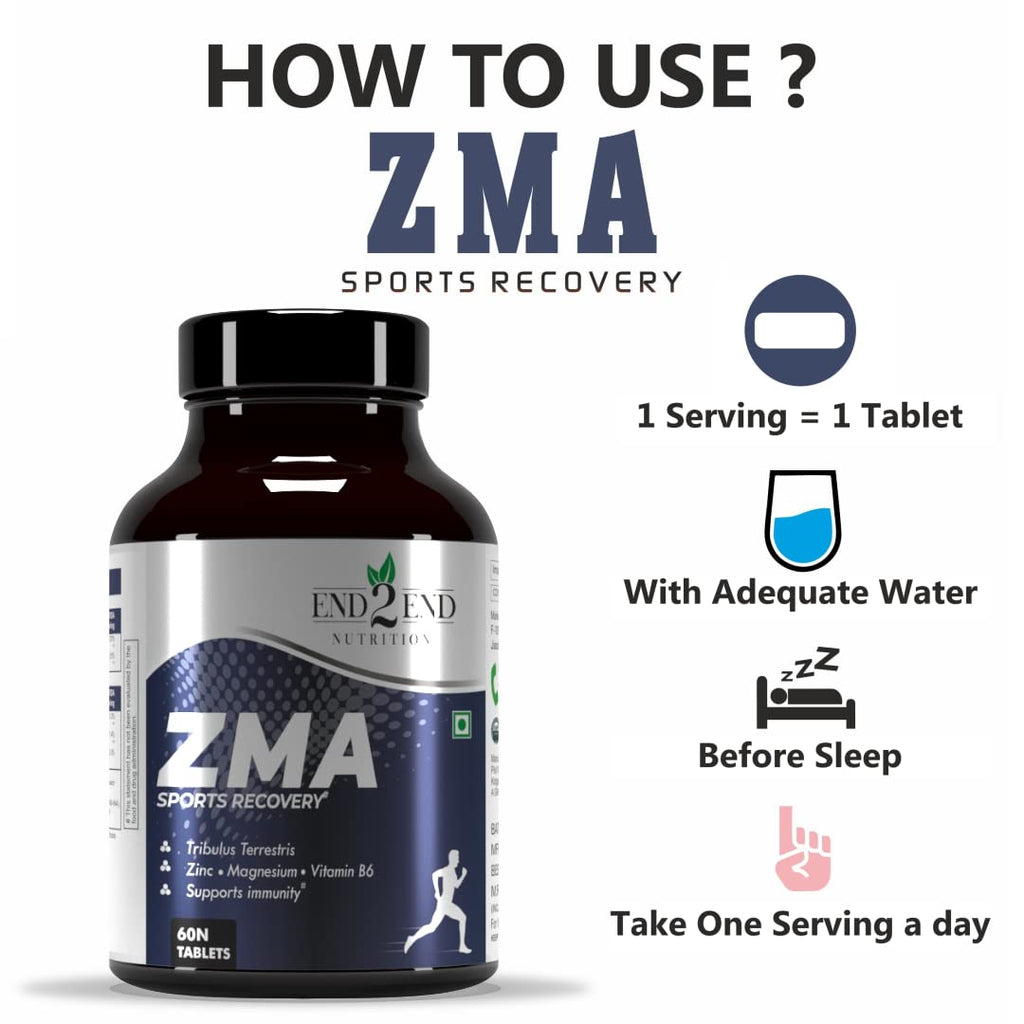 ZMA tablets for better athletic performance
