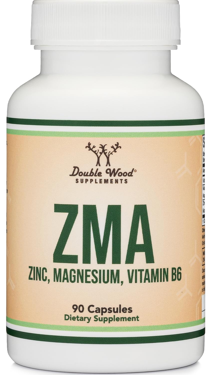 ZMA zinc magnesium supplement capsules