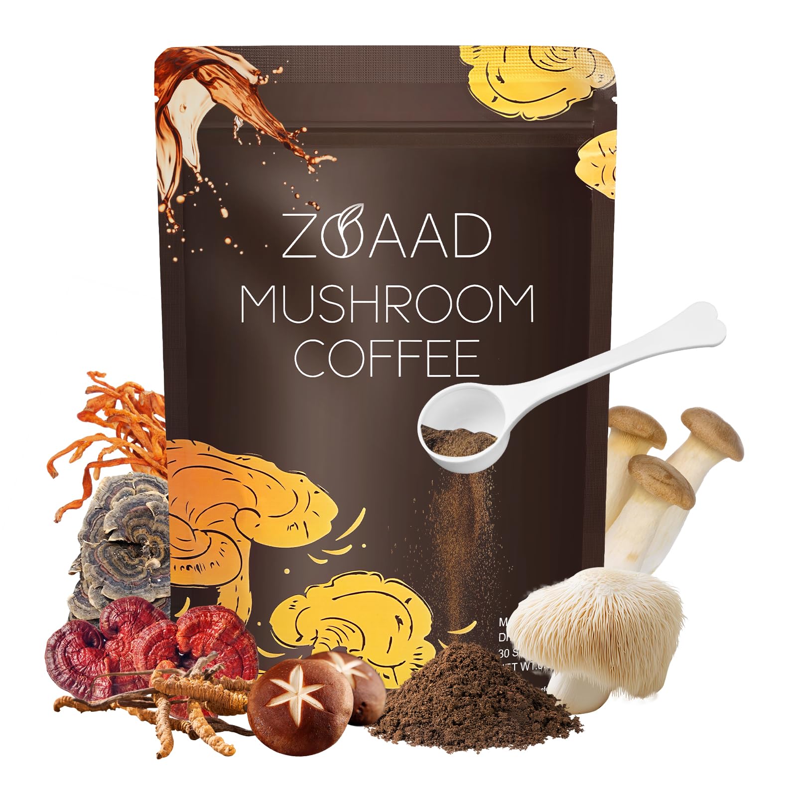 ZOAAD mushroom coffee for energy