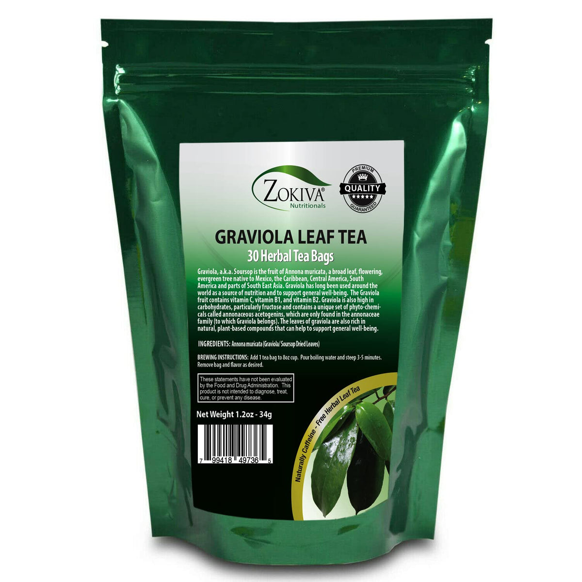Zokiva Graviola tea benefits