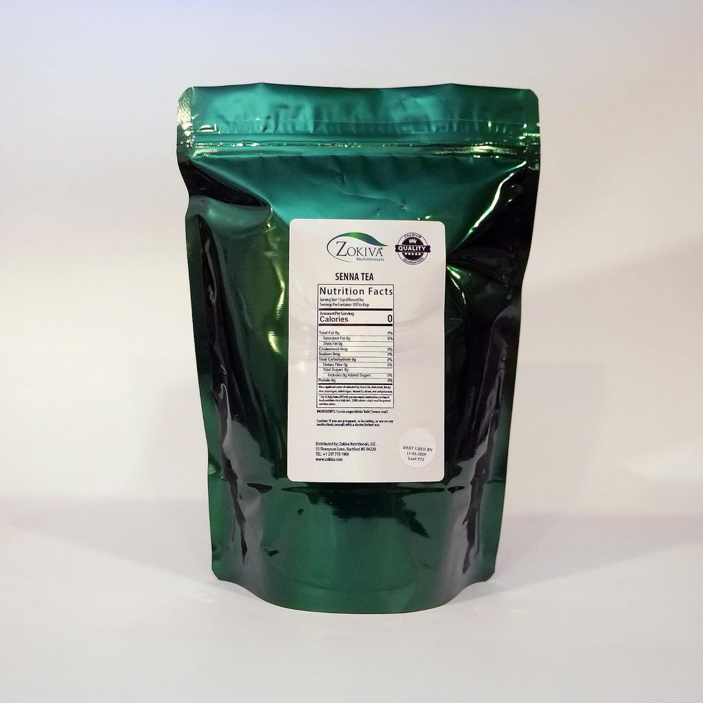 Zokiva Senna tea with 2g servings