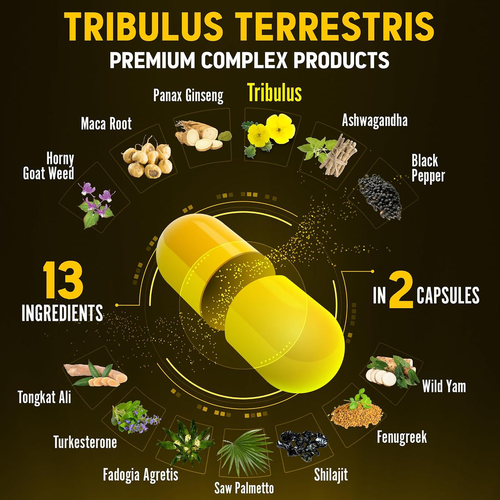 Zolotus 13-in-1 Tribulus for energy boost