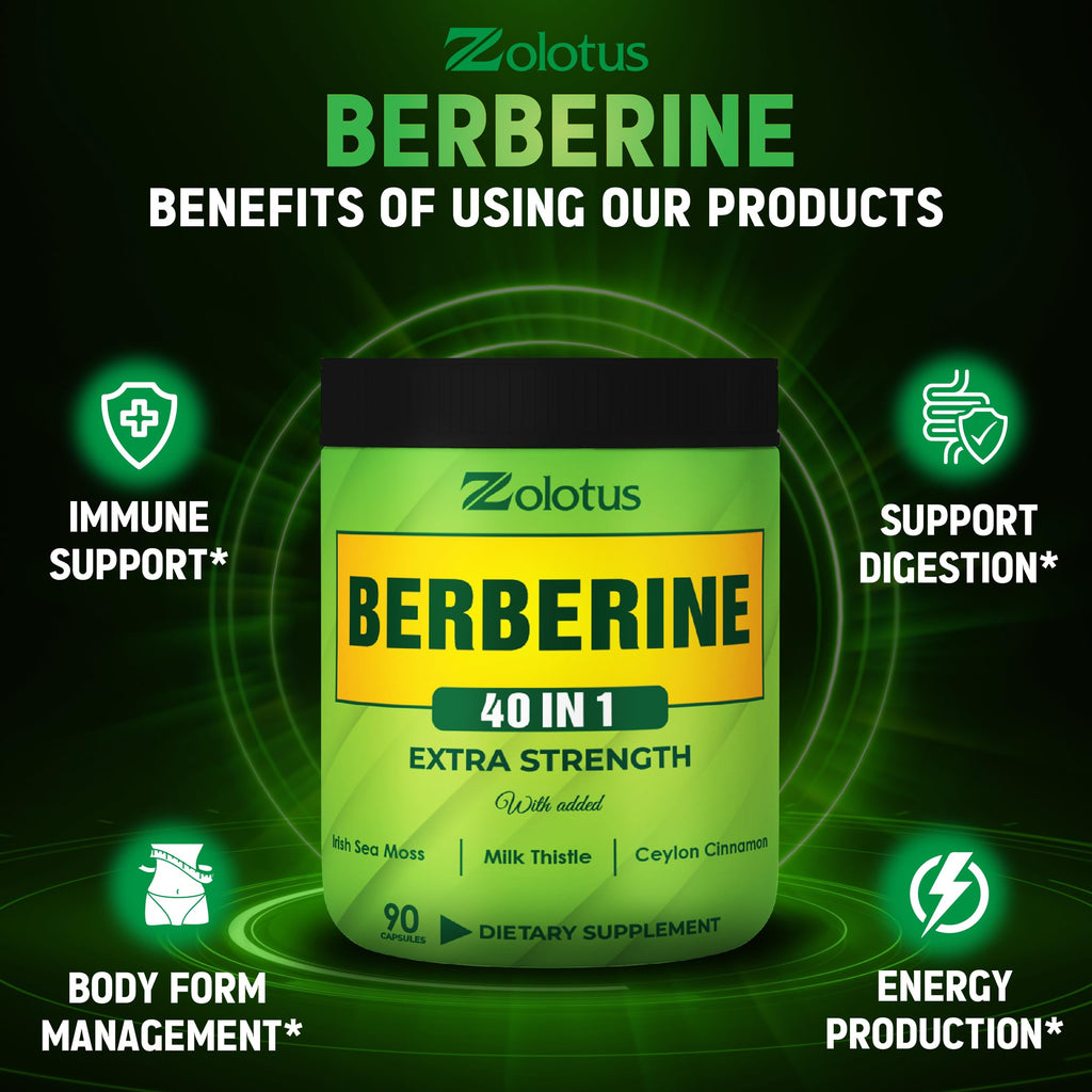 Zolotus berberine for digestive health