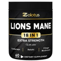 Zolotus lion's mane mushroom capsules