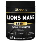 Zolotus lion's mane mushroom capsules
