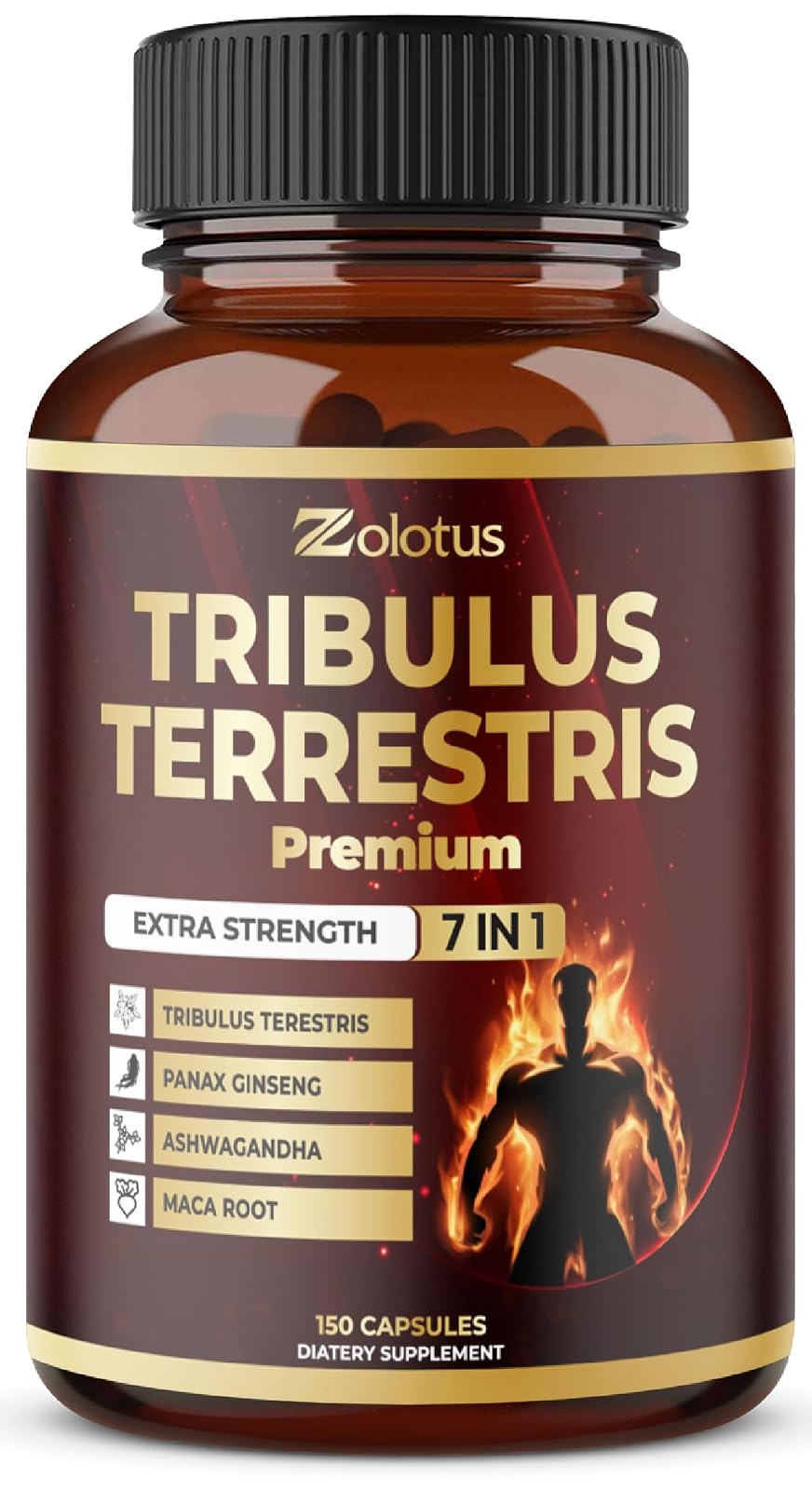 Zolotus Tribulus Terrestris capsules for vitality