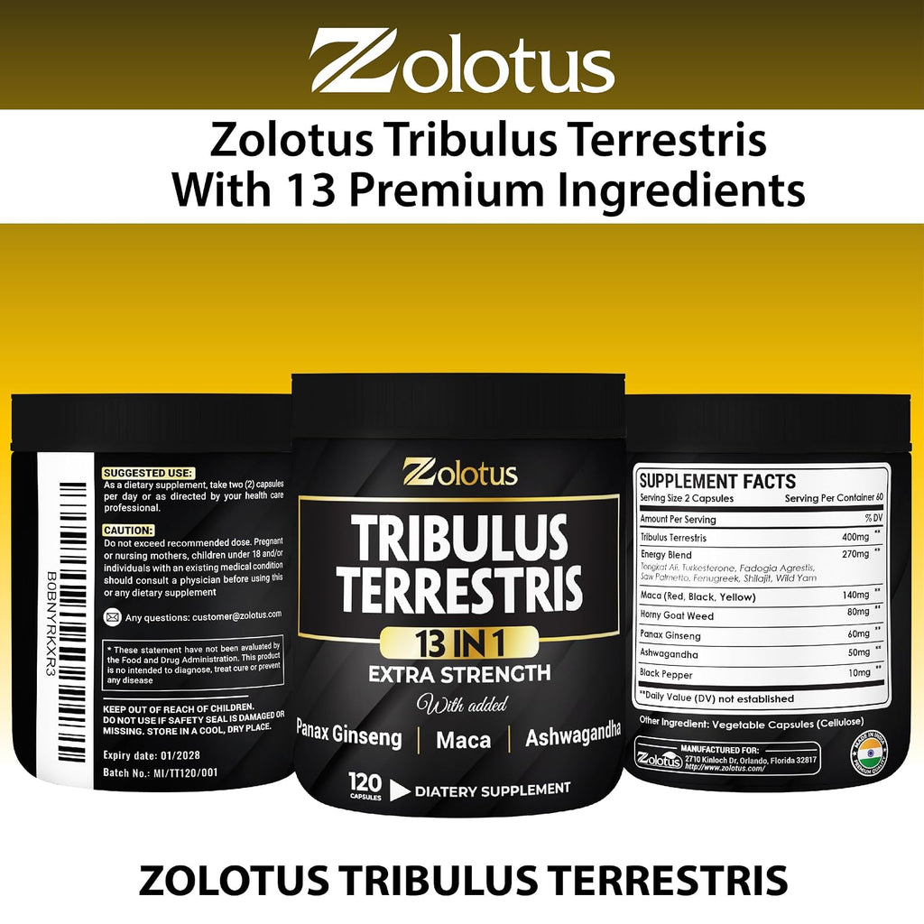 Zolotus Tribulus Terrestris for hormonal balance