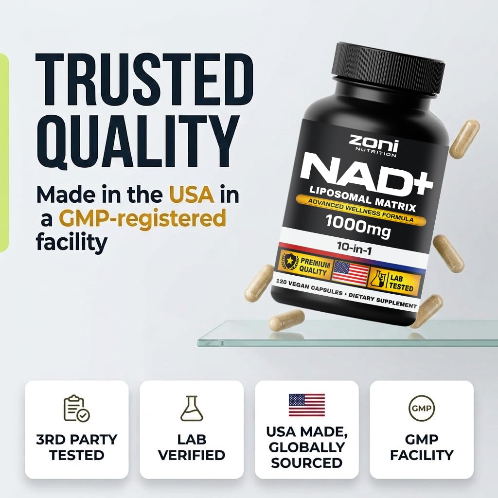 Zoni NAD+ for enhanced vitality