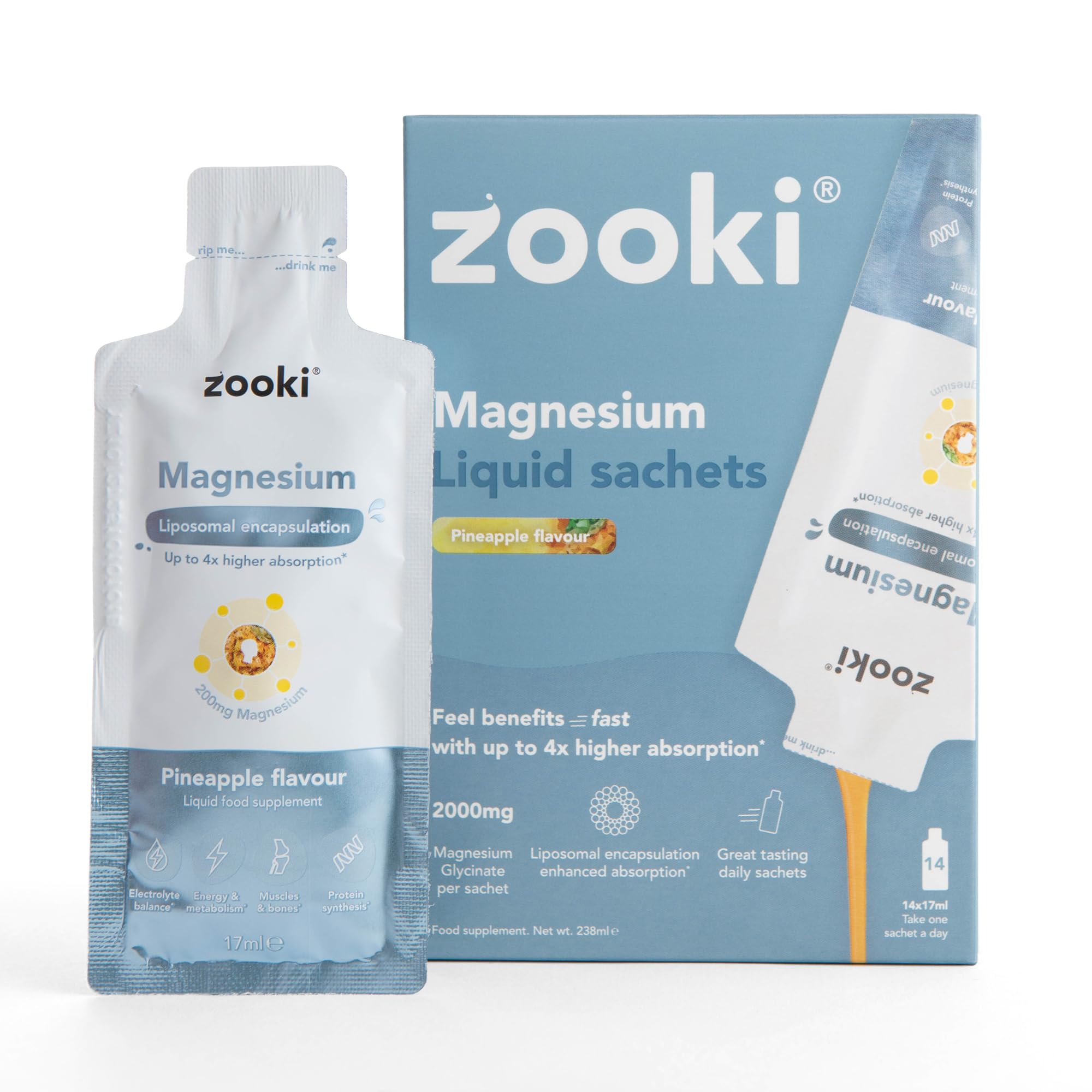 Zooki magnesium glycinate for stress relief
